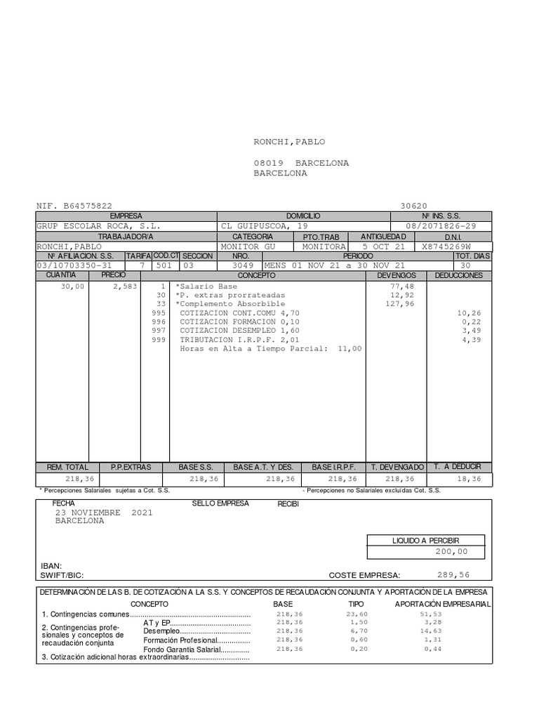 DocPer Novembre 2021-2022 | PDF