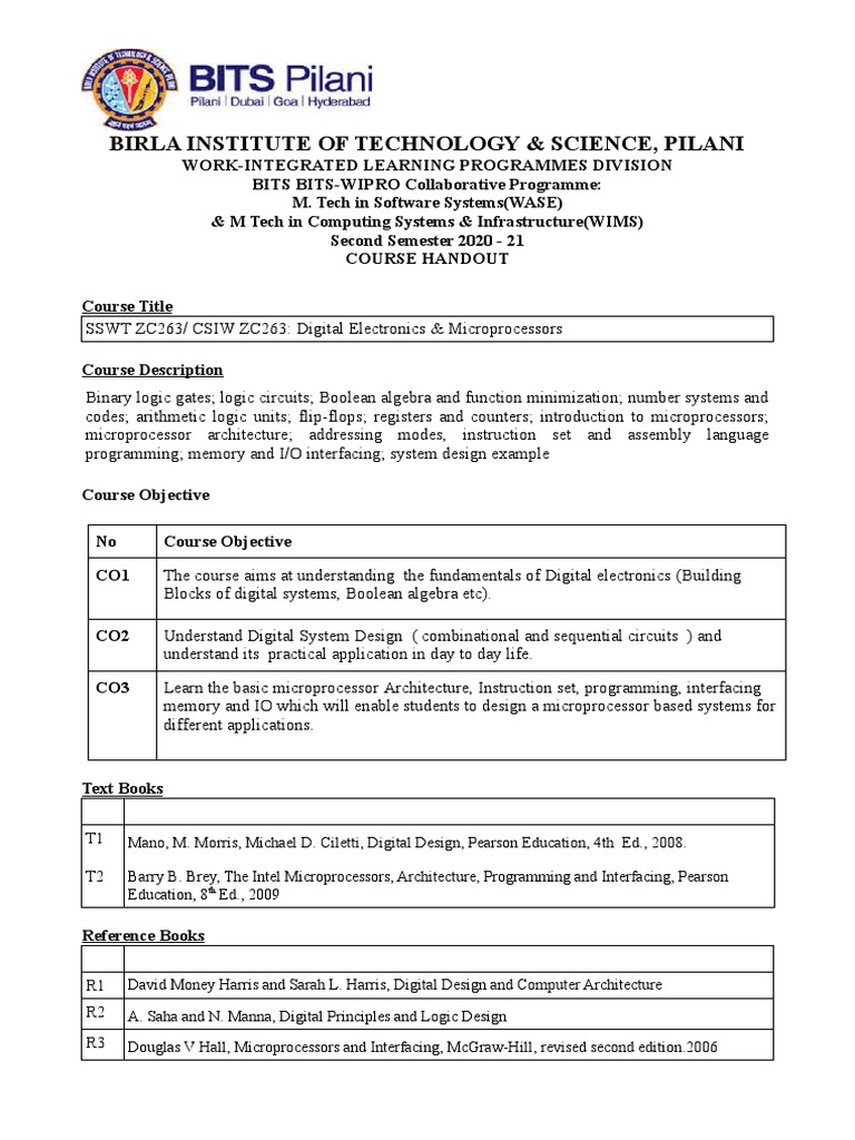 4) Demp - Wase & Wims | PDF | Digital Electronics | Central Processing Unit