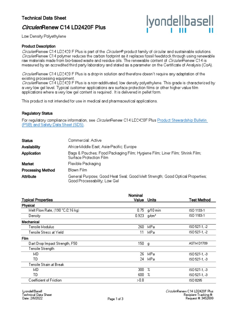 C C14 LD2420F Plus | PDF | Extrusion | Strength Of Materials