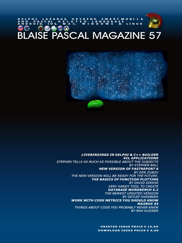 Blaise Pascal Magazine 57: Livebindings in Delphi & C++ Builder VCL Applications | PDF | Object ...