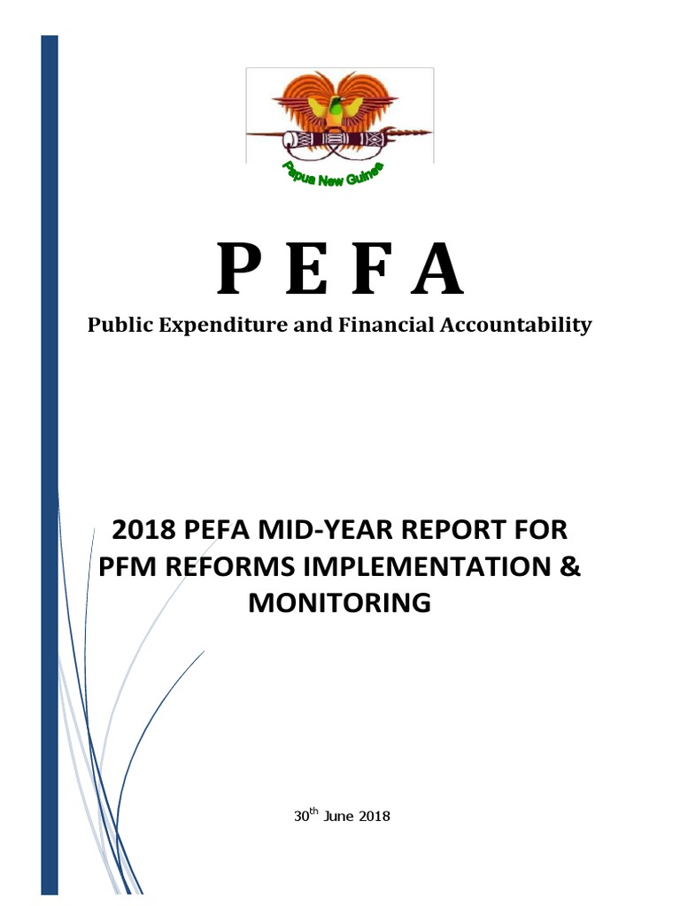 Pefa 2018 Mid Year Report | PDF | Budget | Public Finance