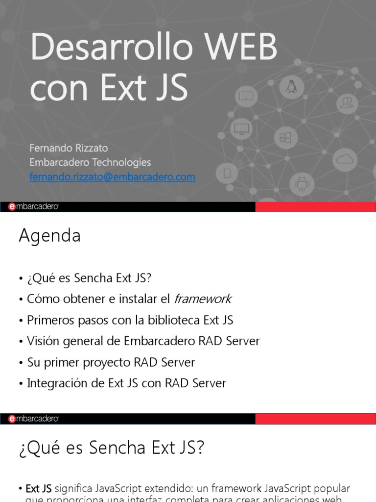 Ext JS4 Delphi ES | PDF | Script Java | Aplicación web