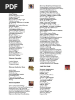 Skyrim Checklist (Compiled) | PDF