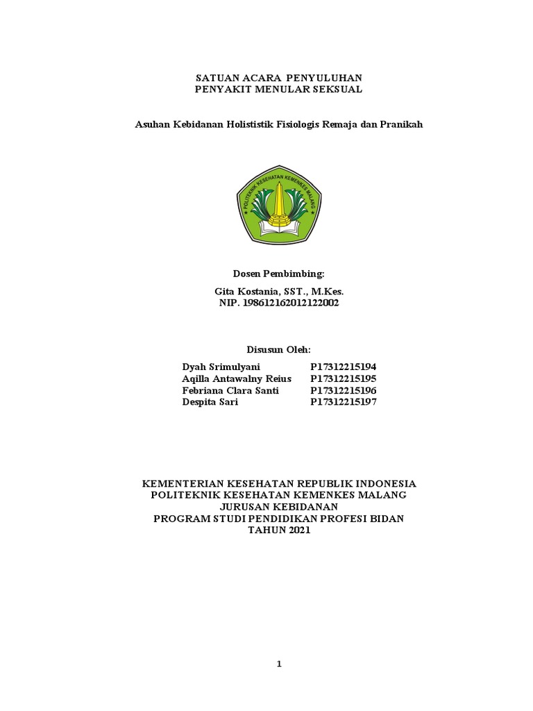 Materi 6 (Penyakit Menular Seksual) | PDF