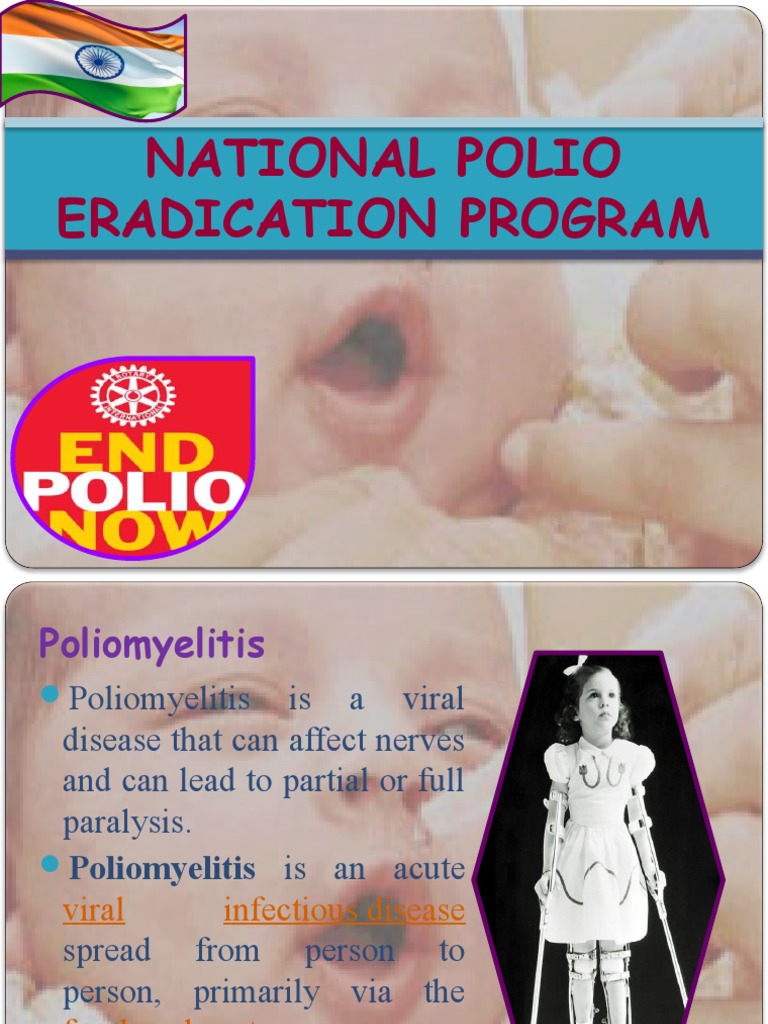National Polio Eradication Program | PDF | Infection | Clinical Medicine