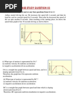 CBSE Class 9 Physics Worksheet - Motion PDF | PDF | Acceleration | Velocity
