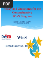 DepEd WiNS Program Powerpoint | PDF | Hand Washing | Wash