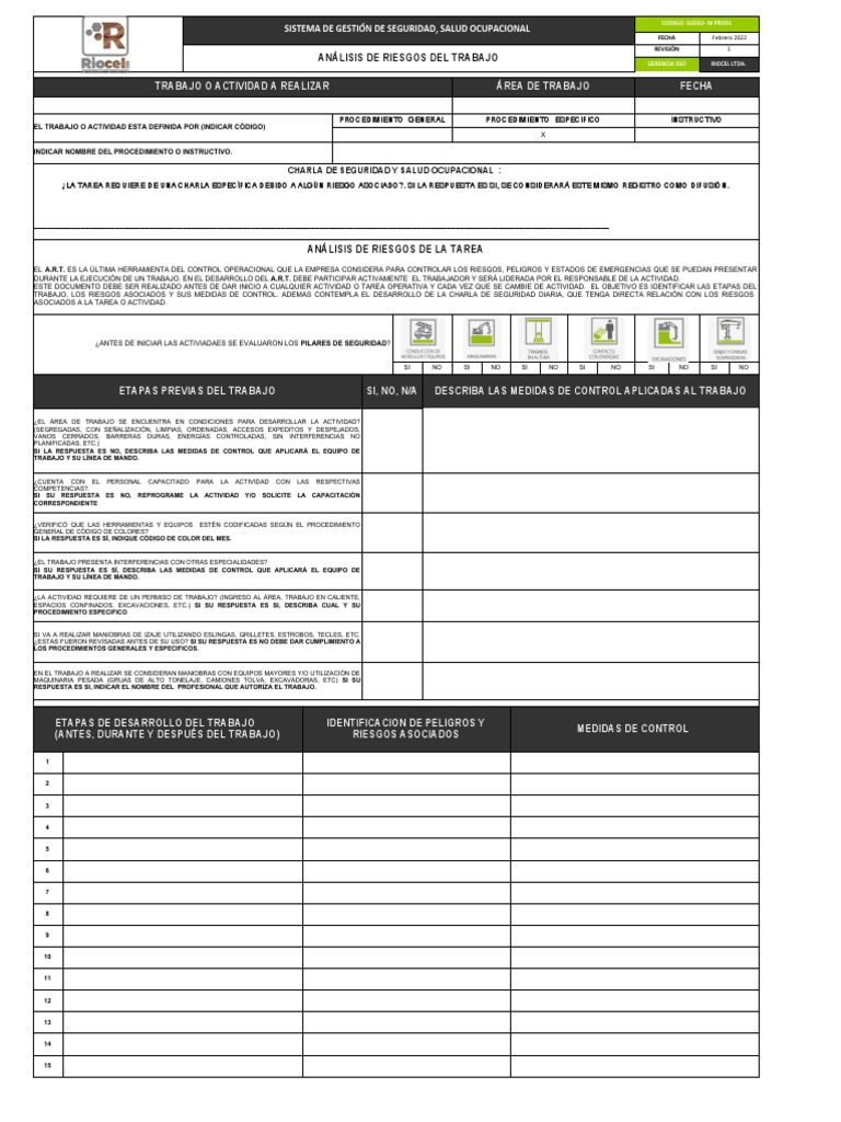 Análisis de riesgos laborales: Herramientas para identificar peligros y ...