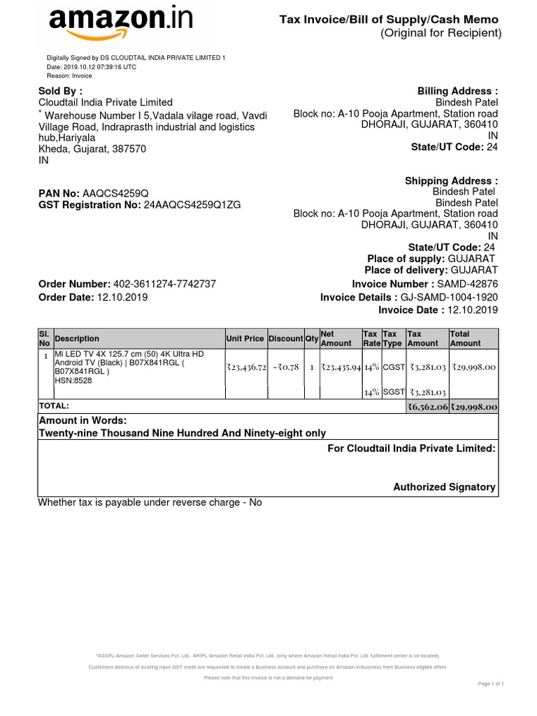 TV 3 | PDF | Invoice | Market (Economics)