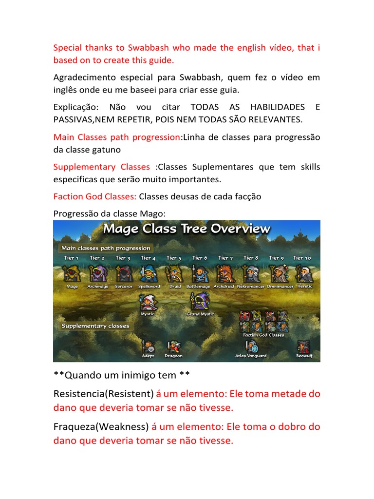 Habilidades do Mago em Ragnarok | PDF | Sobrenatural