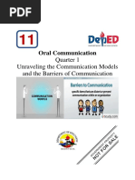 Shs-Ppt-Module 1-Oral Comm | PDF | Communication | Cognition