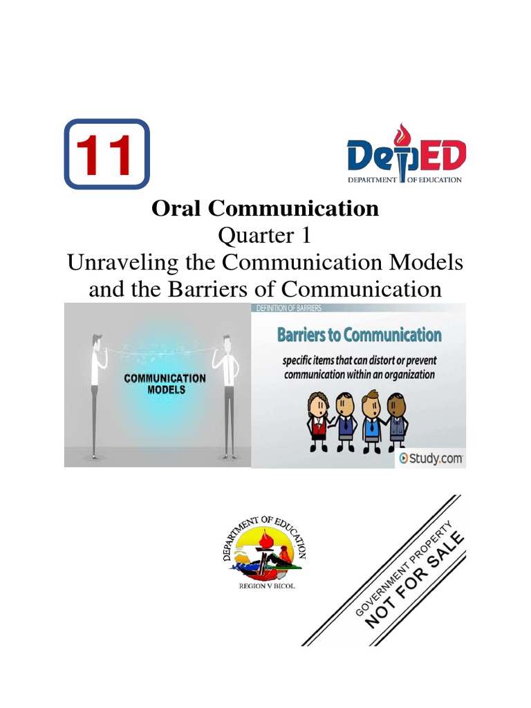Oral Communication Module 2 Q1 | Download Free PDF | Communication | Cognition