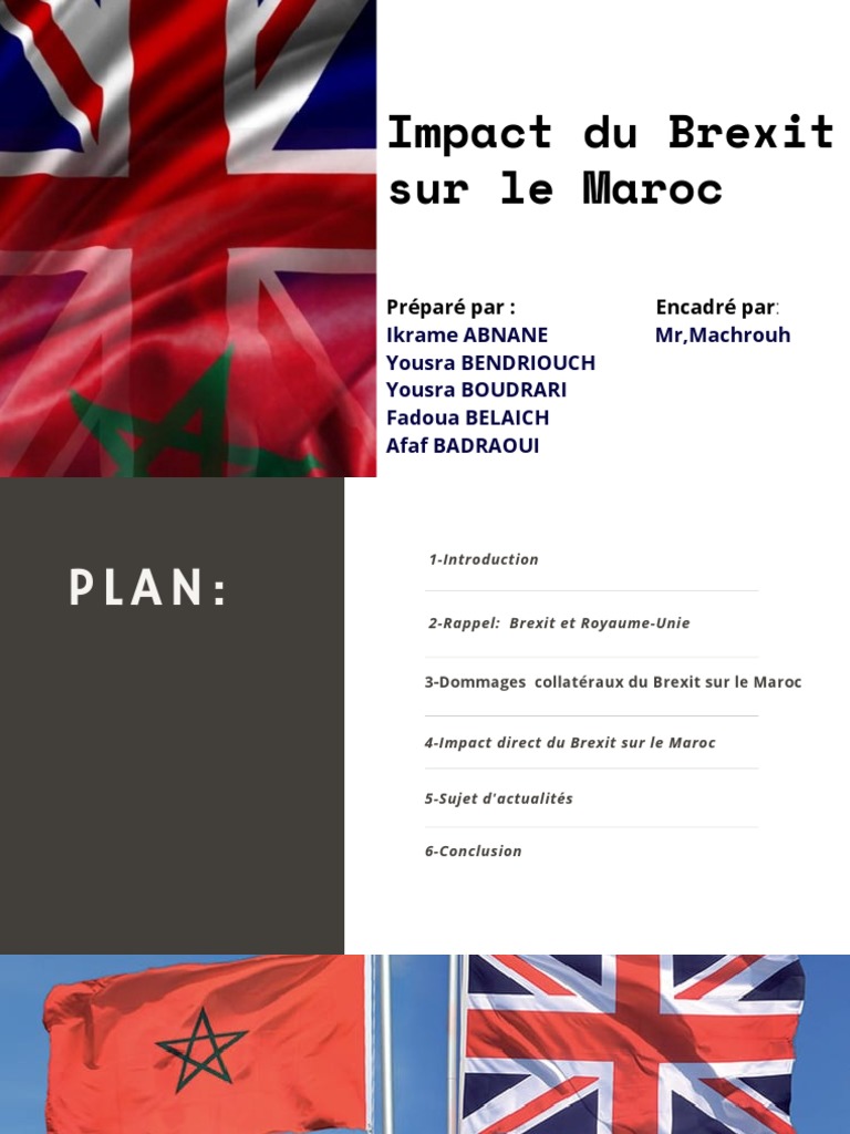 Impact Du Brexit Sur Le Maroc | PDF | Brexit | Maroc