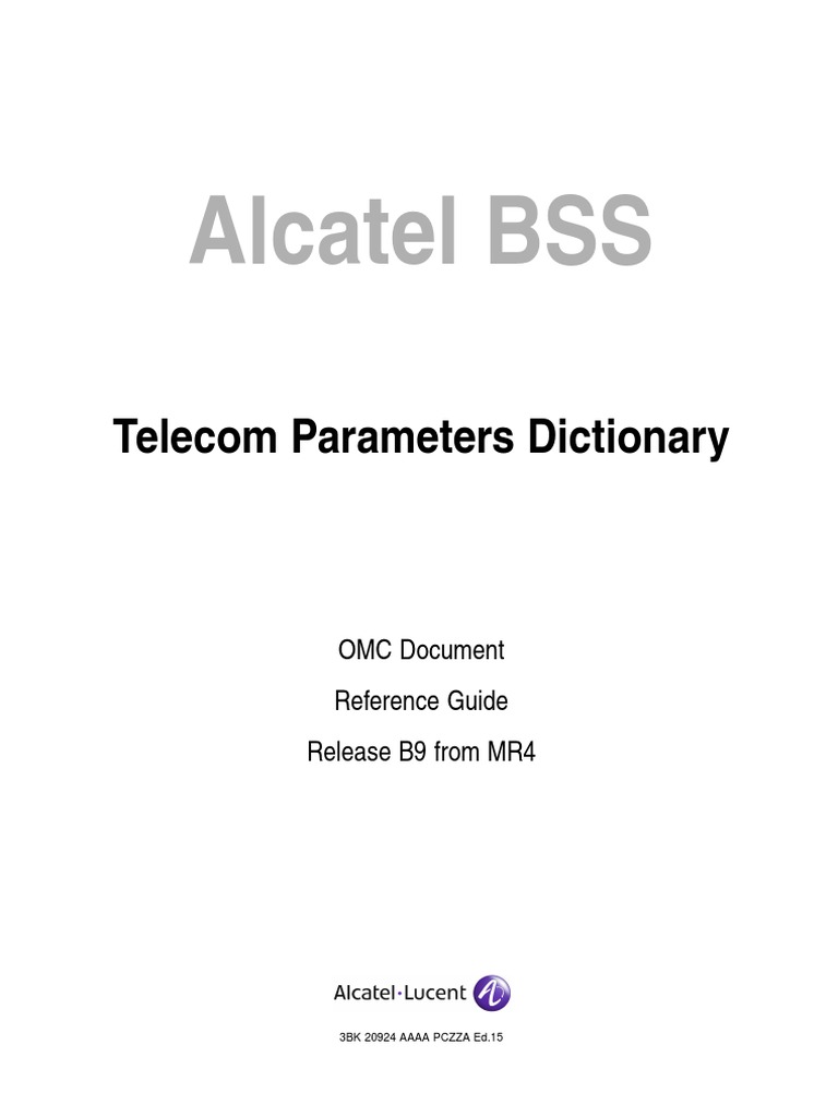 Telecom Parameter | PDF | Parameter (Computer Programming) | Telecommunications