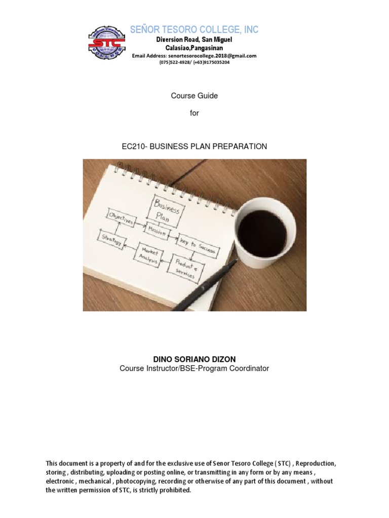 Module 1 - Creating A Business Plan | PDF | Entrepreneurship | Startup ...