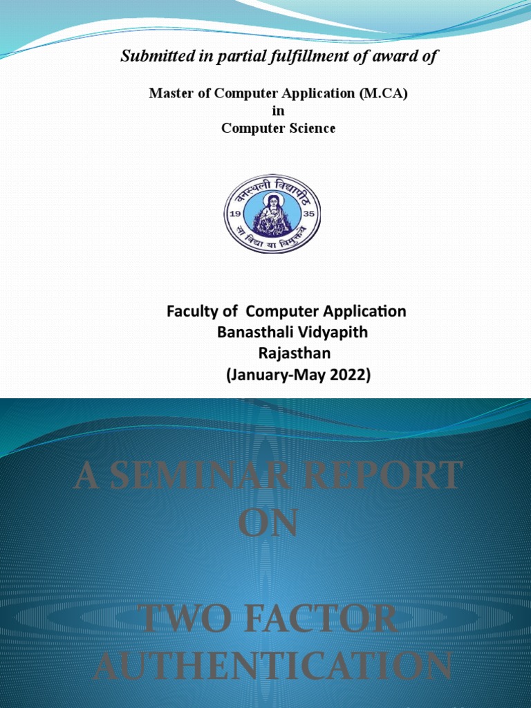 2 Fa | PDF | Authentication | Access Control