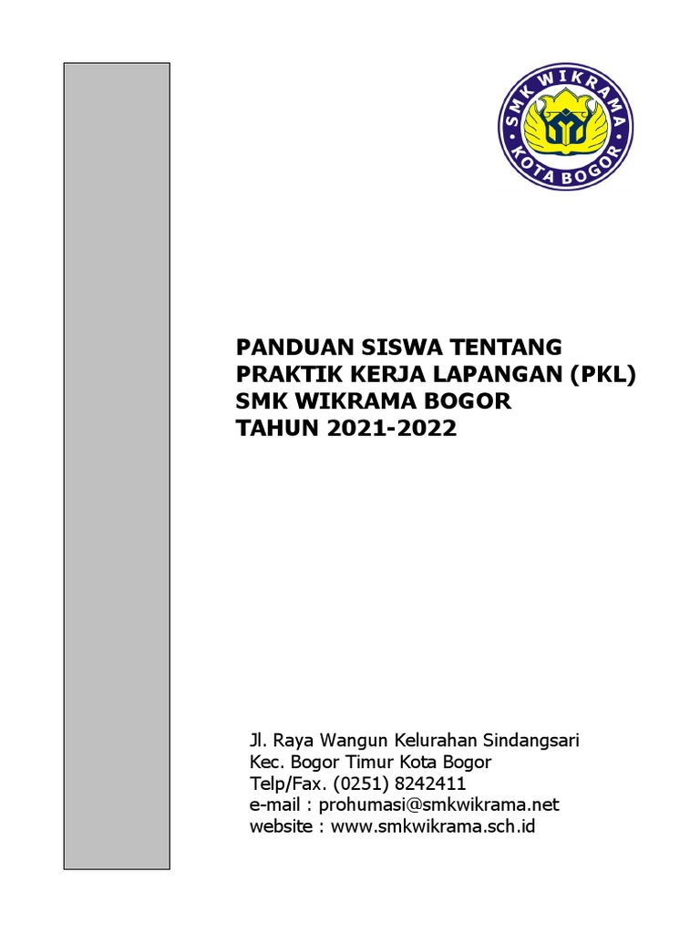 Buku Panduan PKL Bagi Siswa 2021 2022 | PDF