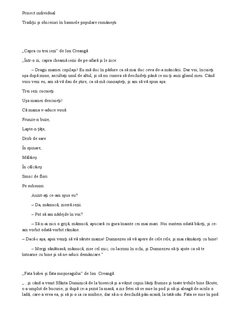 Proiect Individual | PDF