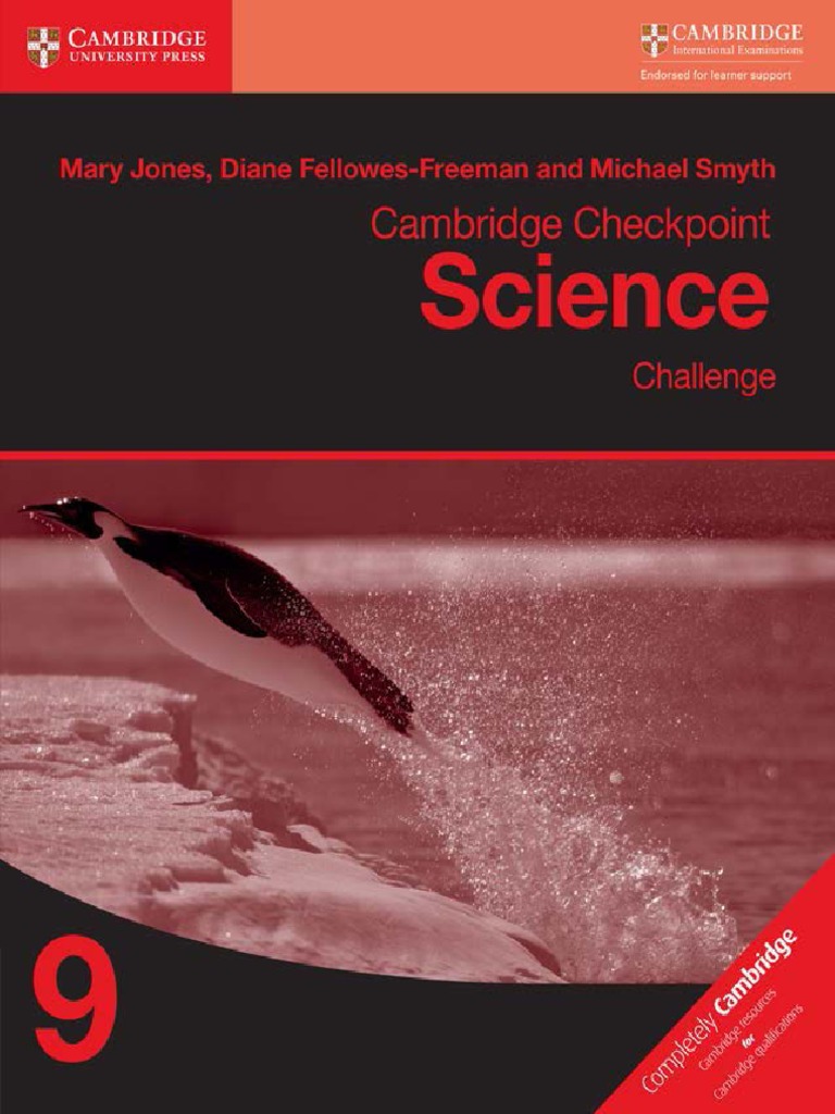 Cambridge Checkpoint Science Challenge Workbook 9 | PDF | Teaching ...