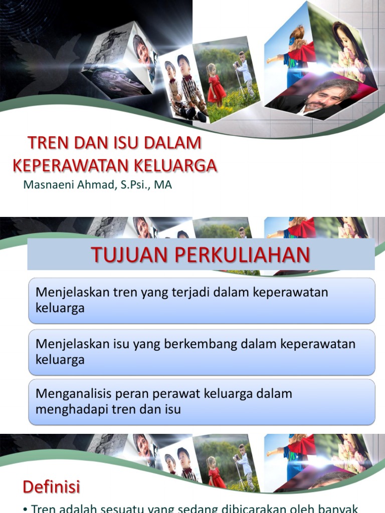 Trend Dan Issue Dalam Keperawatan Keluarga | PDF | Karier ...