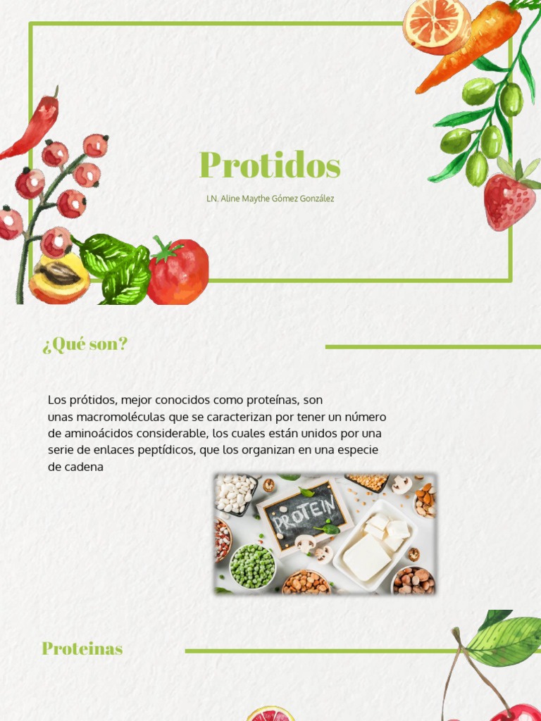 Protidos | PDF | Proteínas | Organismos