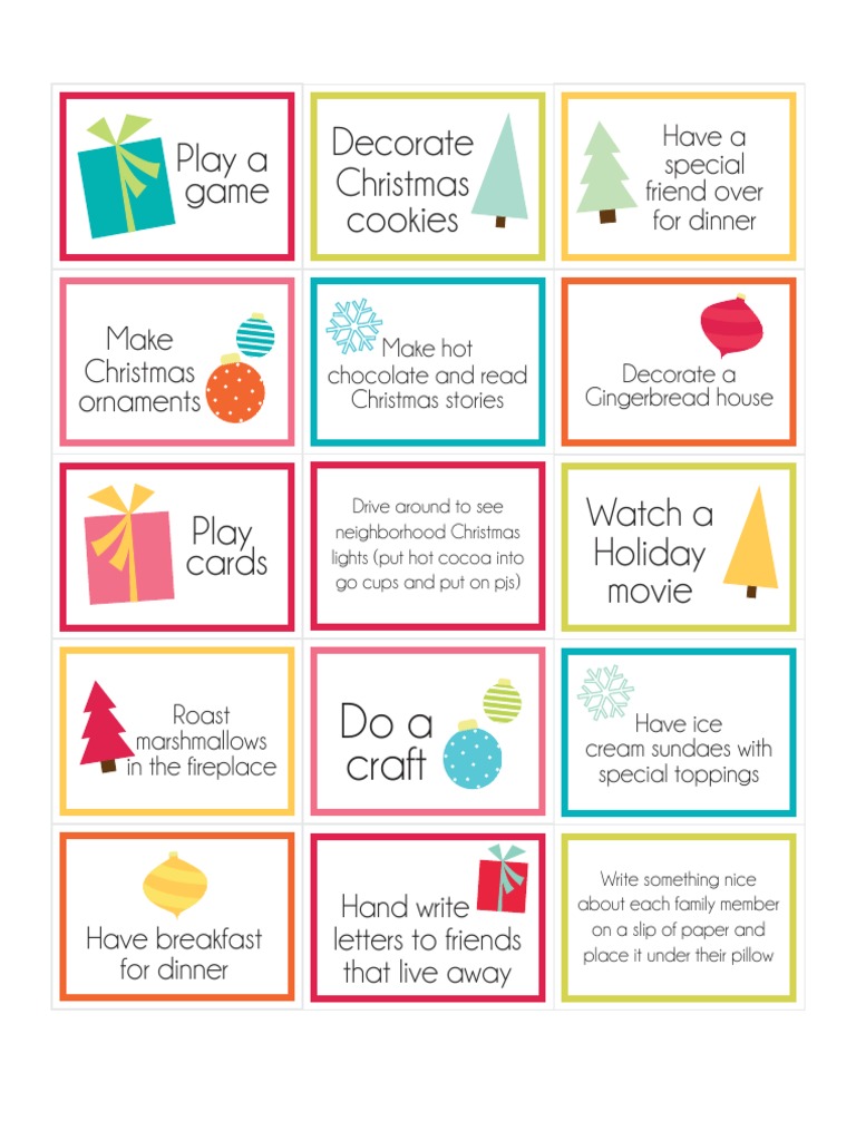 Doa Craft: Play A Game Decorate Christmas Cookies | PDF