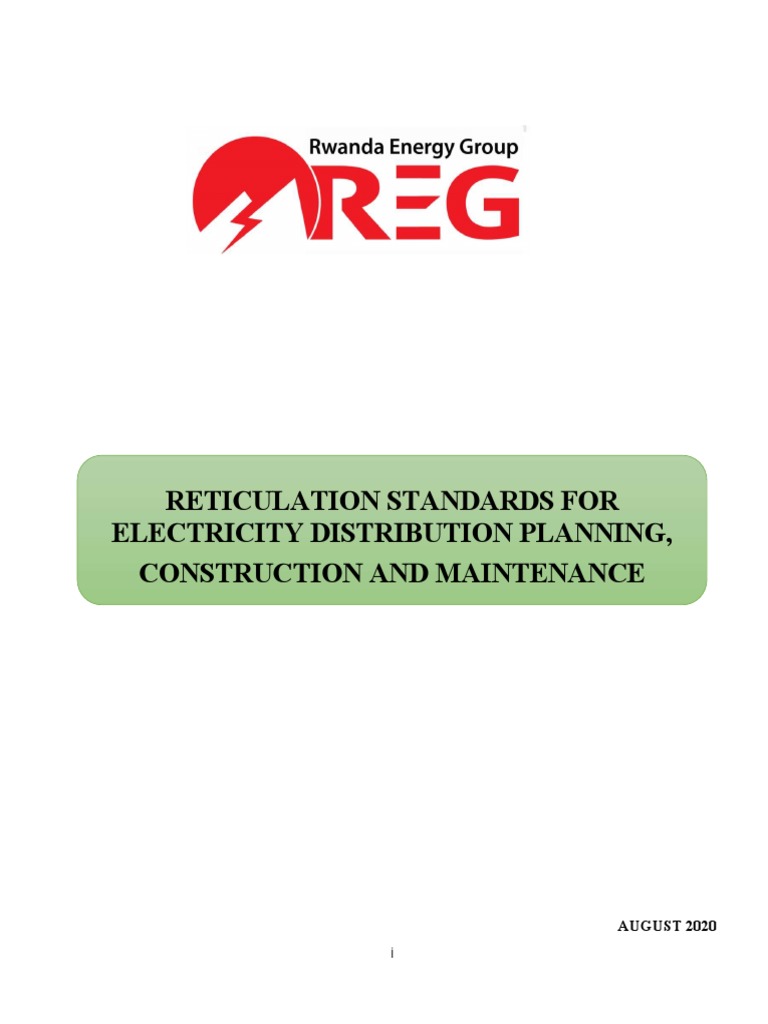 Reticulation Standard Version VI Final | PDF | Transformer | Fuse ...