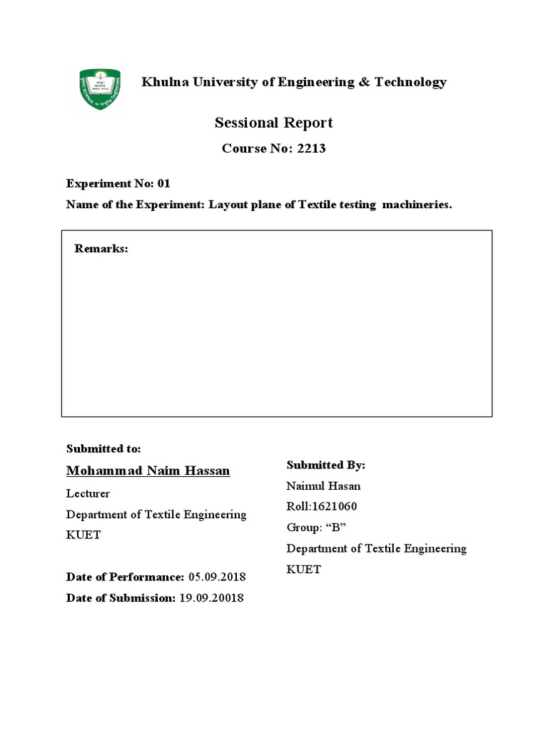 Layout Plane of Textile Testing Machineries. | PDF | Page Layout | Safety