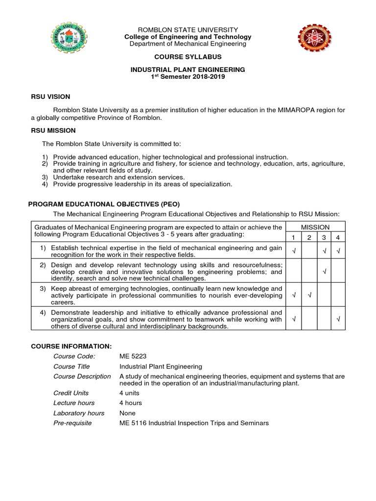 College of Engineering and Technology: Course Code: Course Title Course ...