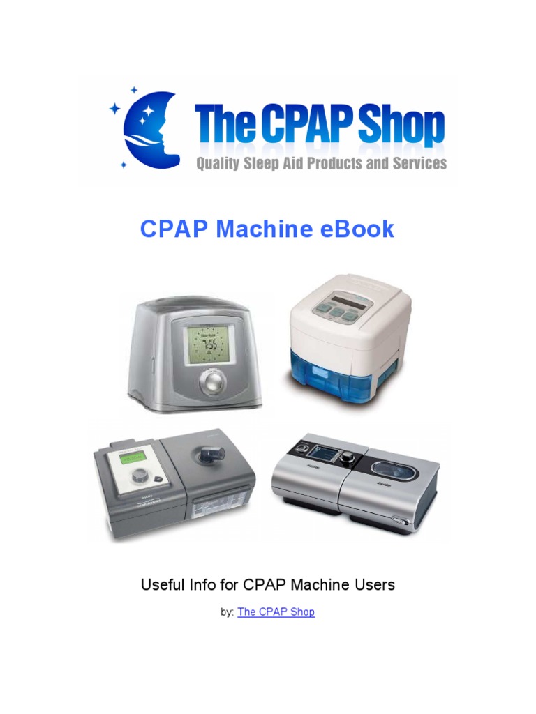 The CPAP Shop - CPAP Machine Ebook | PDF | Sleep Apnea | Power Inverter