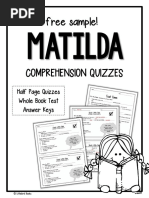 Vocabulary For Matilda | PDF | Adjective | Rules