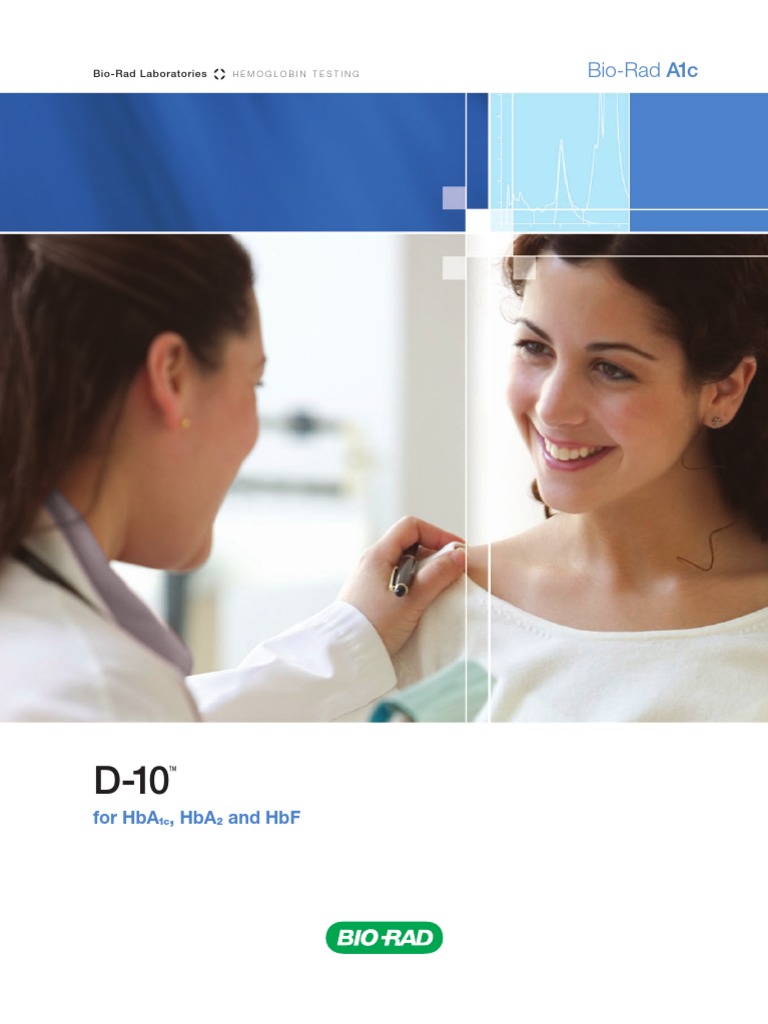 Bio-Rad A1C: For Hba, Hba and HBF | PDF | Glycated Hemoglobin | Medical ...
