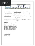Waste Management Evs Project | PDF | Waste Management | Municipal Solid ...