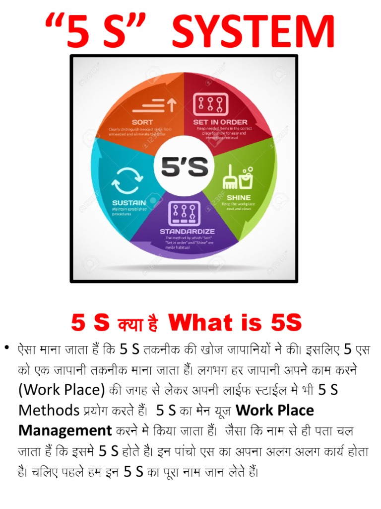 5s Presentation | PDF