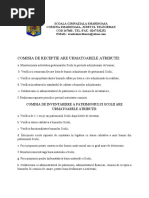 Model Adresa de Inaintare Documente | PDF