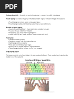 Module 1, Machine Shorthand | PDF | Shorthand | Computer Keyboard
