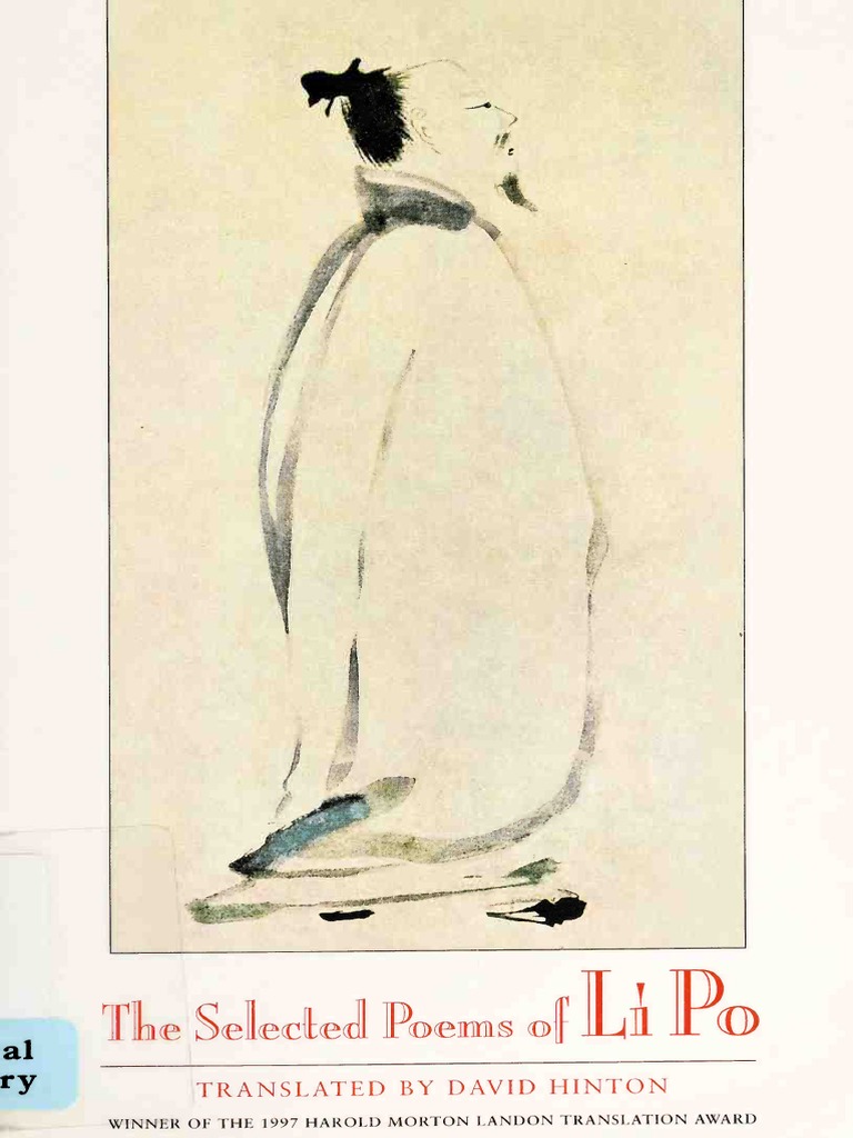 The Selected Poems of Li Po by Li Po | PDF | Tang Dynasty | Yin And Yang