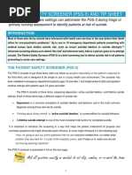 Bssa Outpatient Adult Asq Nimh Toolkit | PDF | Suicide | Mental Health