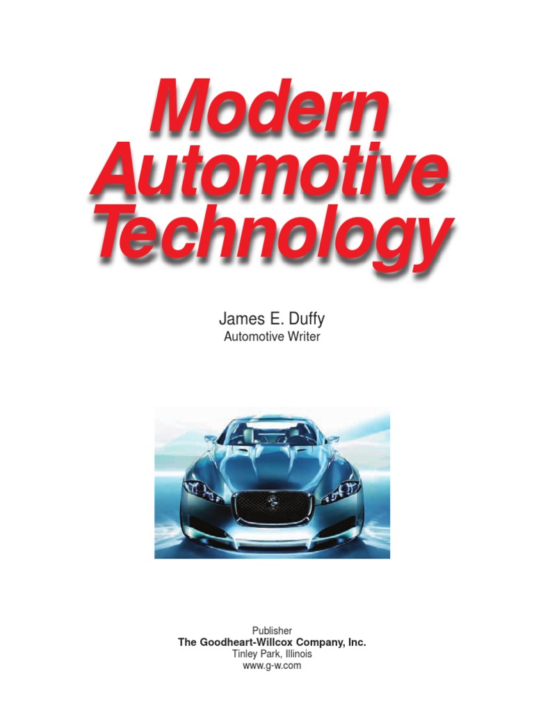Copy of Modern Automotive Technology 7th Ed | PDF | Distributor ...