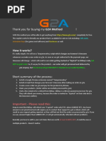 Unlimited Gift Card Method March Update G2A | PDF | Bitcoin | Finance & Money Management