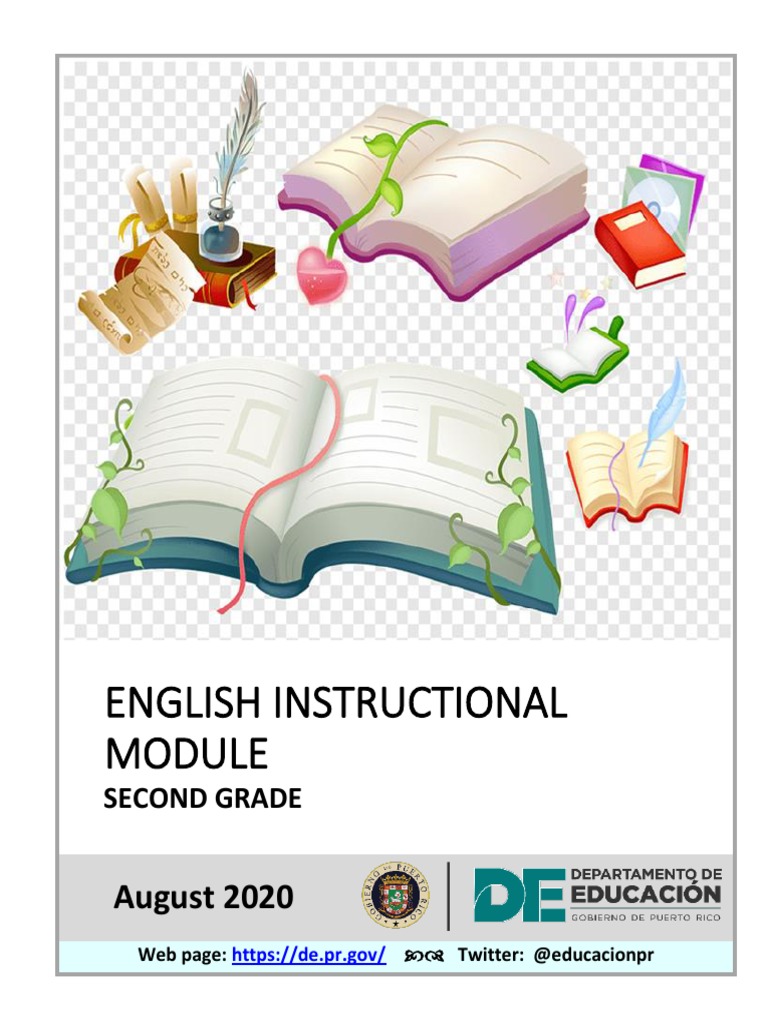 Instructional Module 2nd Grade English Program | PDF | Teachers | Learning