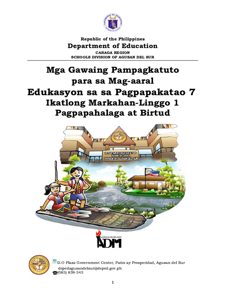 Esp7 Q3 W1 Las | PDF