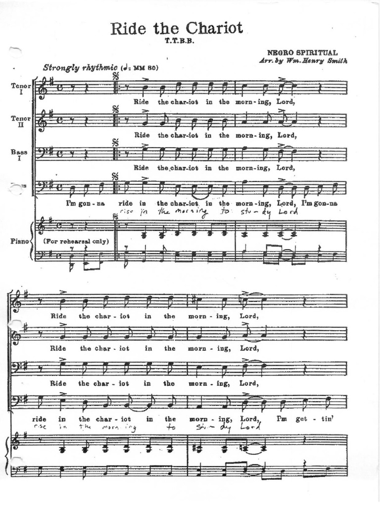 Ride The Chariot | PDF