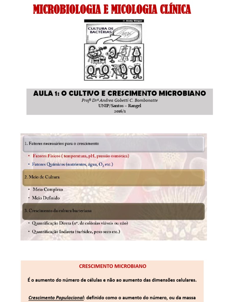 2020 Introdução A Microbiologia e Micologia Clínica | PDF ...