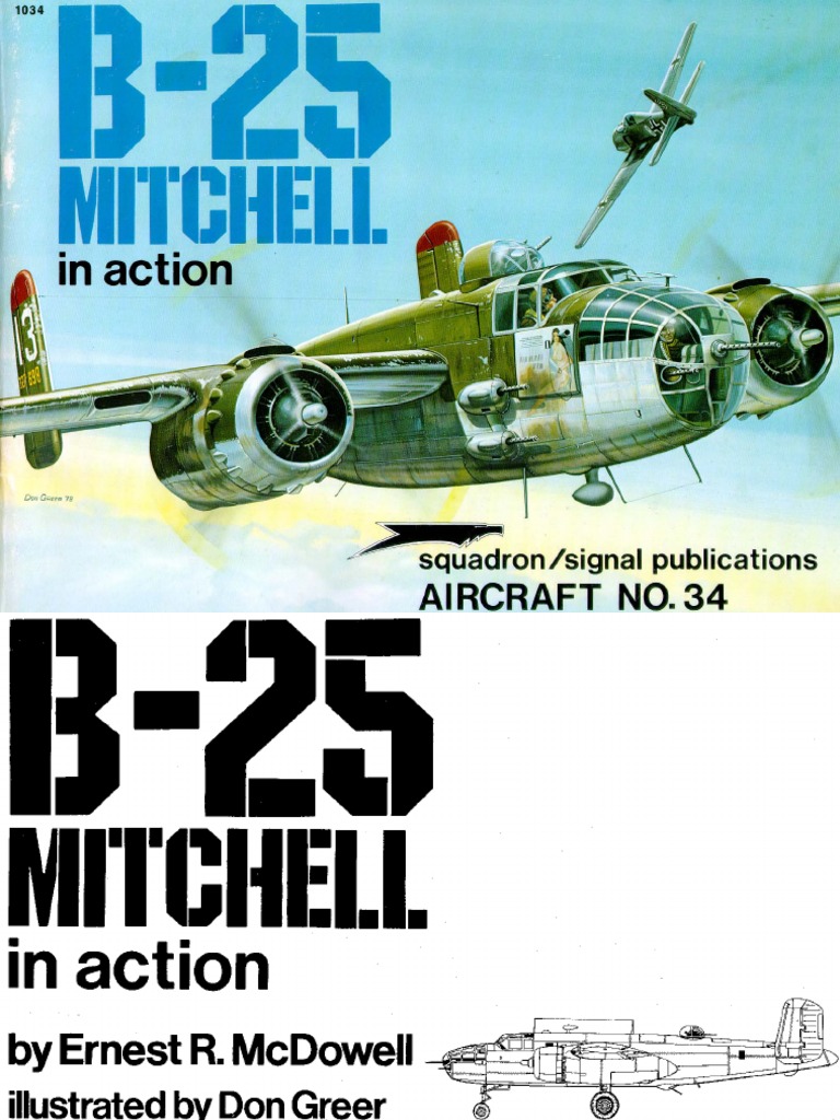 North American B25 Mitchell - Ernest McDowell | PDF