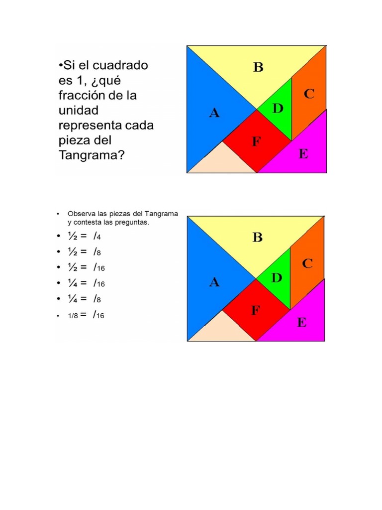 Ejercicio Tangram | PDF