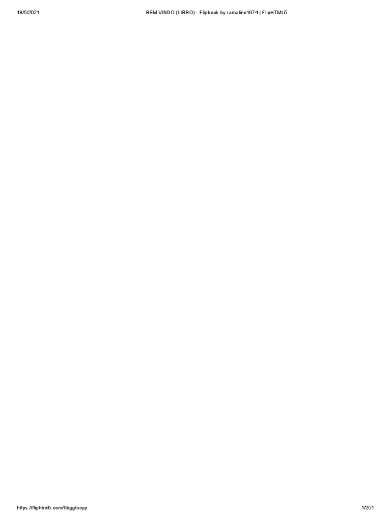 BEM VINDO (LIBRO) - Compressed | PDF