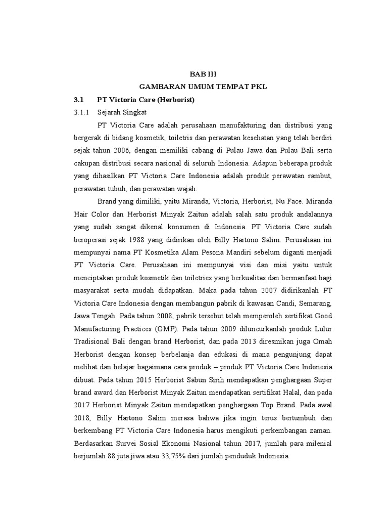 BAB 3 LPRN PKL - Docx Herboris Anes Baru | PDF