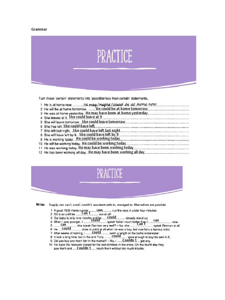 Grammar 2 | PDF
