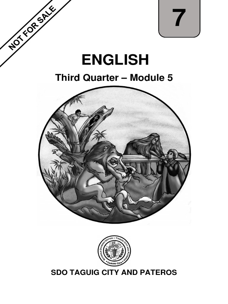 English: Third Quarter - Module 5 | PDF | Learning | Ellipsis